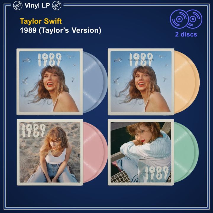 [แผ่นเสียง Vinyl LP] Taylor Swift - 1989 (Taylor's Version) [ใหม่และซีล ...