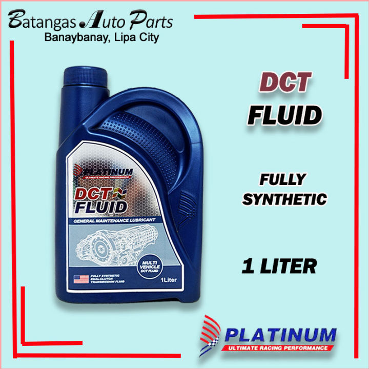 PLATINUM FULLY SYNTHETIC DUAL CLUTCH TRANSMISSION FLUID (DCT) 1LITER ...