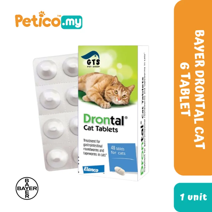 Bayer Drontal Cat Deworming Tablet (8 Tablets) | Lazada
