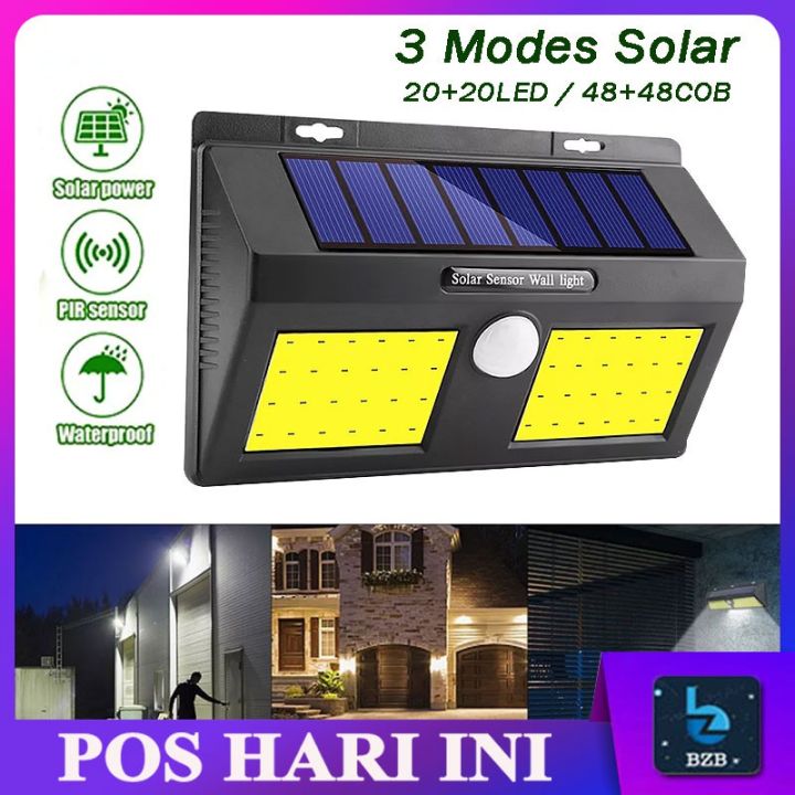 Water Resistant Solar Charging Automatically Detect Sensor Light ...