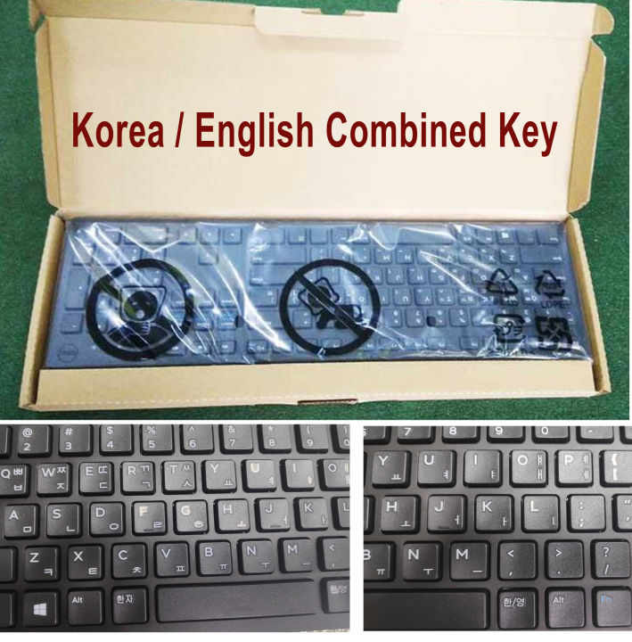 Original DELL Korea English KOR KB216-BK-KOR Slim Sleek USB Korean ...
