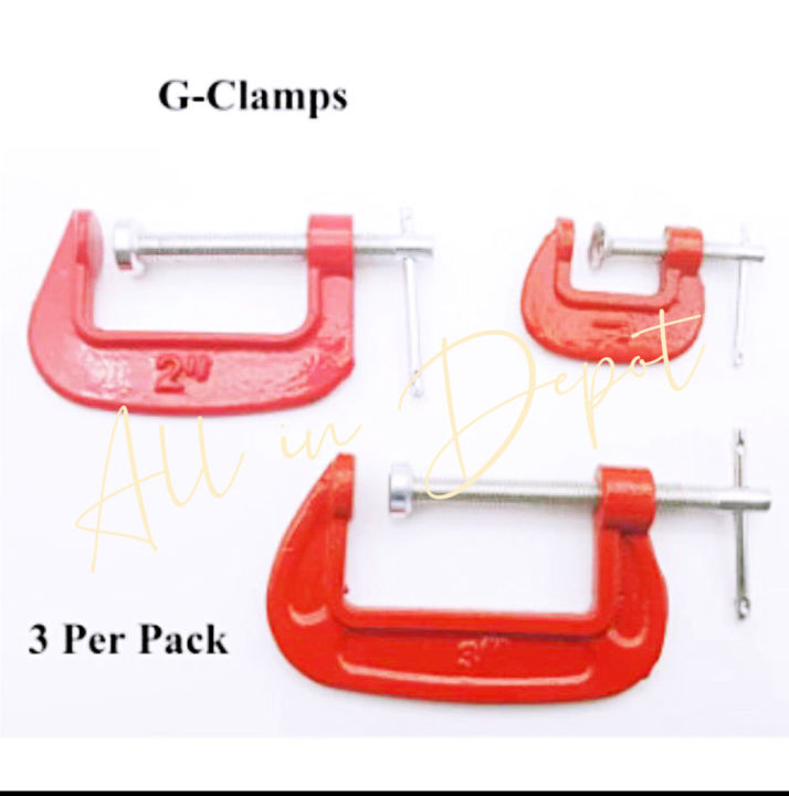 3in1 Mini C-Clamp Metal wood working Clamp | Lazada PH