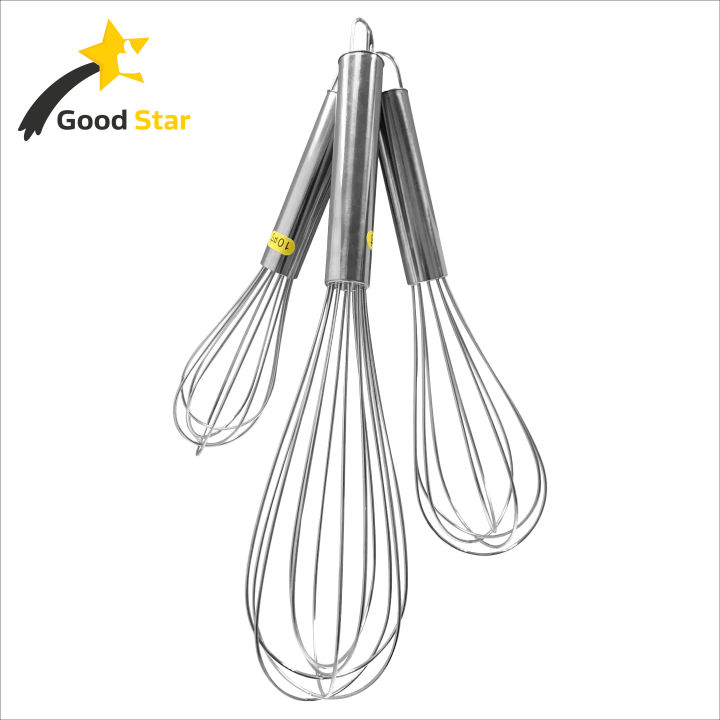 Baking Mixing Wire Whisk Stainless High Quality - Small Medium Large ...