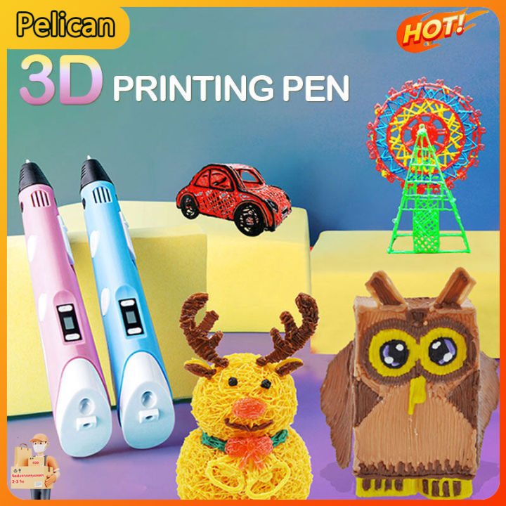 [Pelican]3D PEN Drawing ปากกา 3มิติ เขียนของเล่นเป็นรูปทรงจริงๆ ...