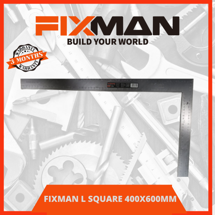 Fixman L Square 400x600mm | Lazada PH