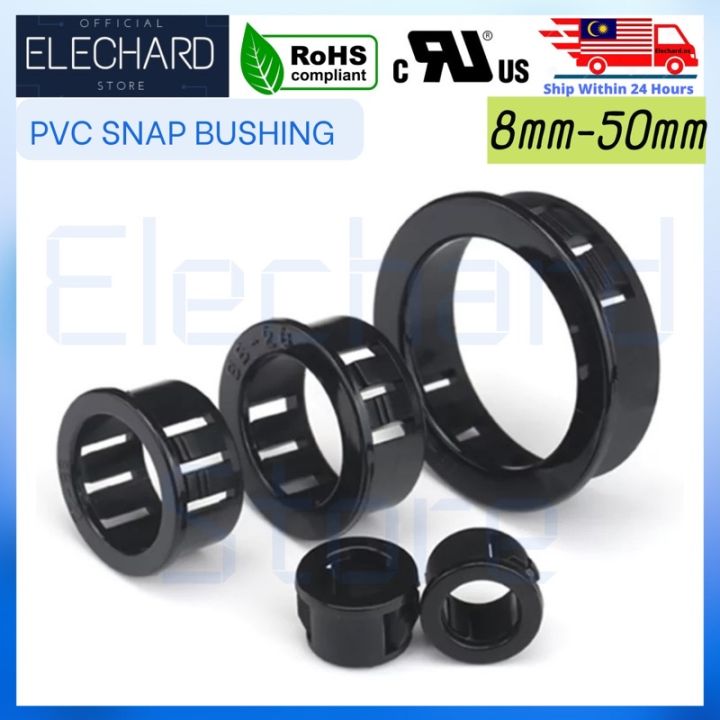 PVC Snap Bushing Black Nylon PA66 x 100 pcs | Lazada