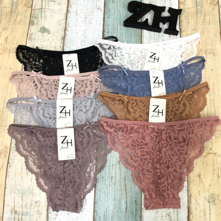 กางเกงชั้นในลูกไม้บิกินี💥💥ZH.684 | Lazada.co.th