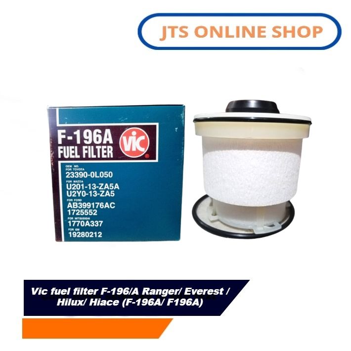 Vic fuel filter F-196/A Ranger/ Everest / Hilux/ Hiace (F-196A/ F196A ...