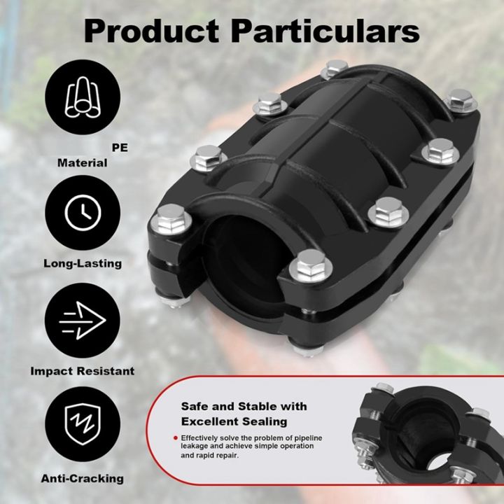 Pipe Repair Clamp 3/4 Inch Leak Sealer,Emergency Pipe Repair Kit for ...