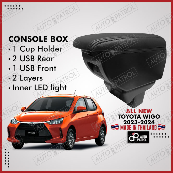 TOYOTA WIGO 2023-2024 Arm Rest Armrest Console Box/Refitting Car ...