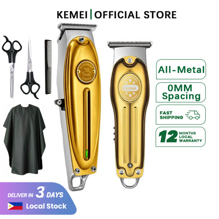 Kemei KM-1949/KM-679 Full Metal Professional Electric Hair Clipper Men's Beard Trimmer Hair ...