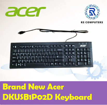 Original Brand New Acer Wired Slim USB Keyboard Model: PR1101U ...
