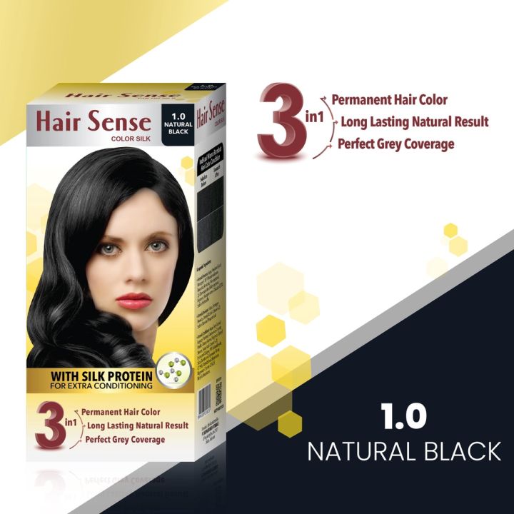 Mylea Hair Sense 1.0 Natural Black - Cat Rambut Uban | Lazada Indonesia