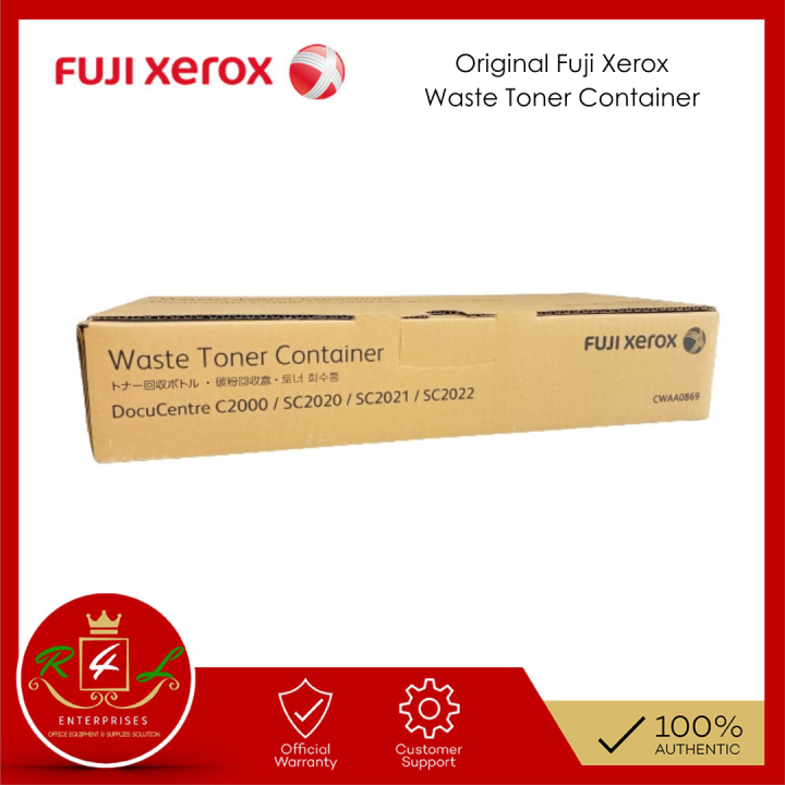 Original Fuji Xerox Waste Toner Container for DC SC2000 SC2020 SC2021 ...