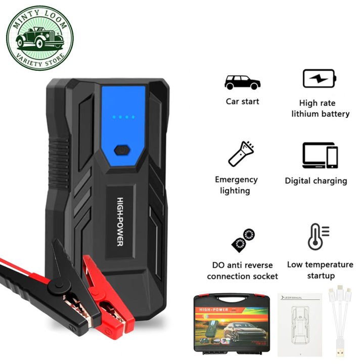 M33 High Power 12V Multi-Function Jump starter 69800mAh Emergency Power ...