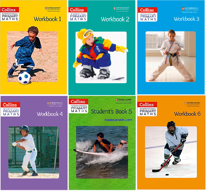 Collins International Primary Maths Workbook 1 - 6 (Non-Color) | Lazada