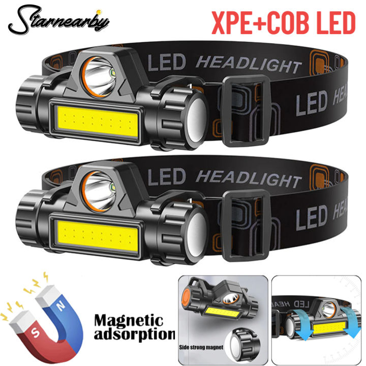 【Shop Now and Save】 Xpecob Led Dual Source Headlamp Usb Charging ...