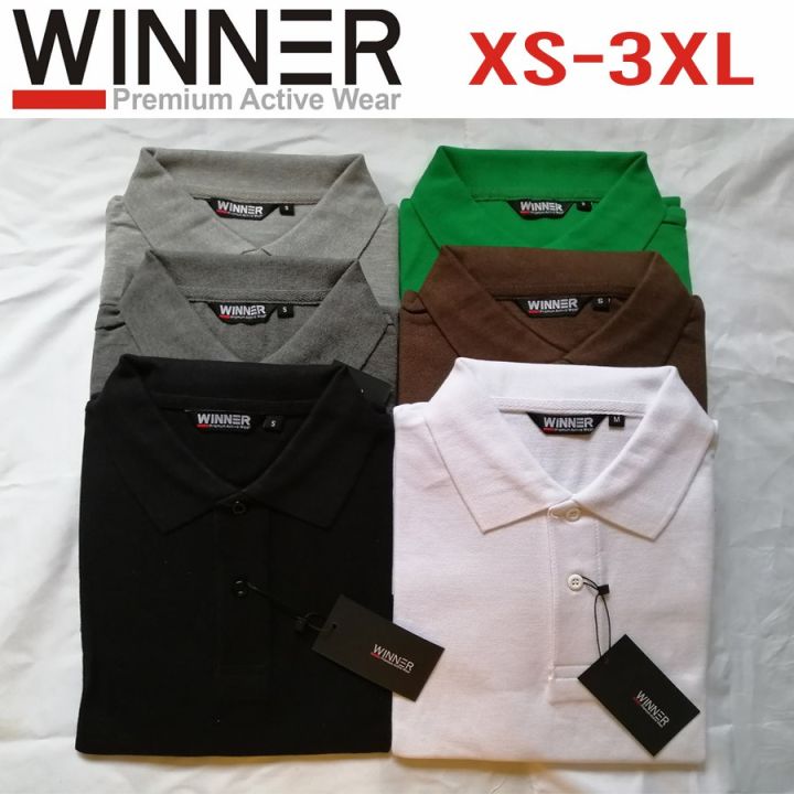 TNF PLAINS: WINNER POLO SHIRT (PLAIN/SINGLE COLOR) BATCH 2 | Lazada PH