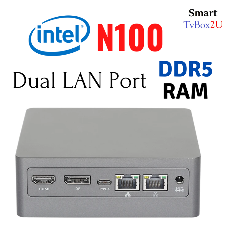 N9N Intel N100 12th Gen Intel Alder Lake Windows Mini PC 8GB 16GB DDR5 ...