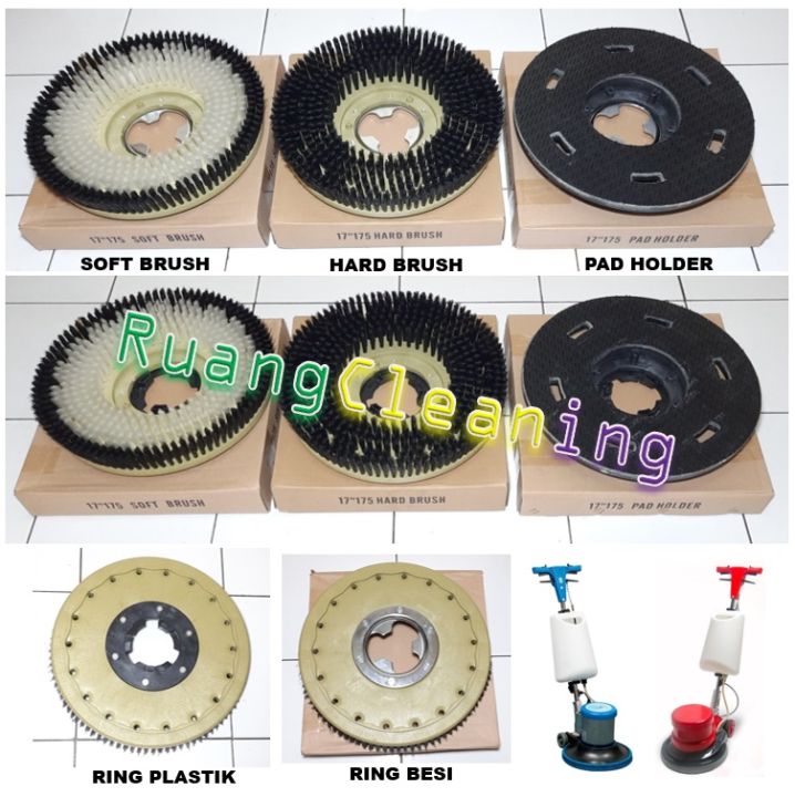 Sikat Polisher Soft Brush Sikat Karpet Hard Brush Sikat Lantai Pad ...