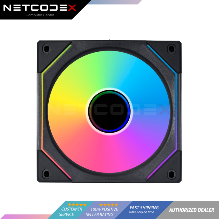 Lian Li UNI Fan SL-Infinity 120 RGB Single Pack Black (No Controller ...