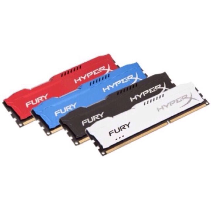 Tản Nhiệt Ram Fury Hyperx Ram Ddr3 Ddr4 Chất Liệu Nhôm Khắc Logo Chữ Nổi Tặng Kèm 2 