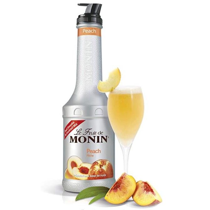 MONIN PEACH FRUIT MIX PUREE 1L | Lazada PH