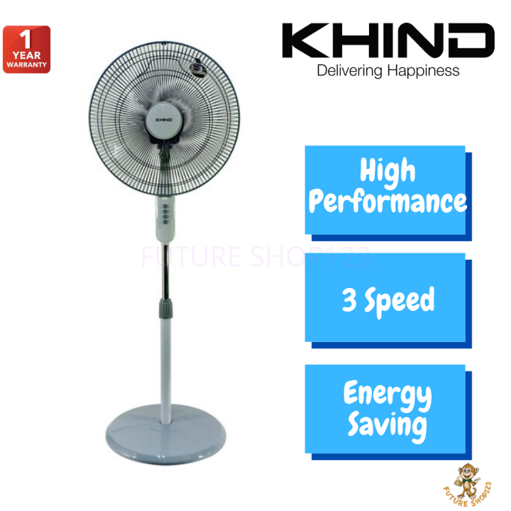 [Ready Stock]KHIND 16 Inch Stand Fan SF1682SE/SF-1682SE SAME WITH KDK ...