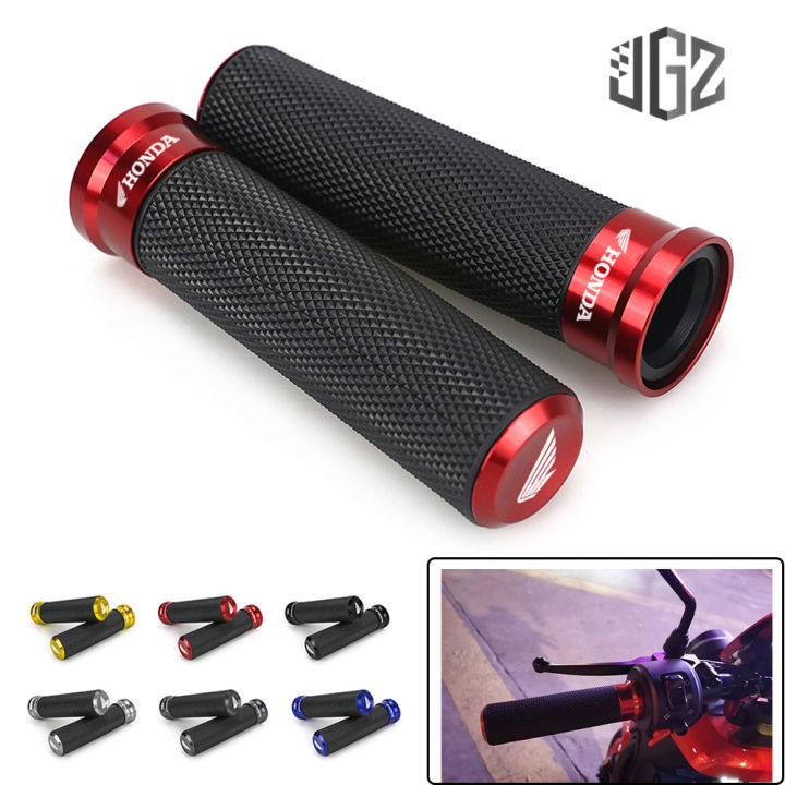 for HONDA Hand Grips Motorcycle CNC Aluminum Handlebar Grip Throttle ...