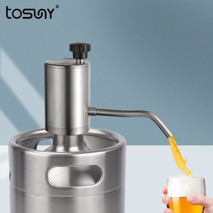 Automatic Electric Beer Pump Drinking Beer / Soda Water Bottle Pump ...