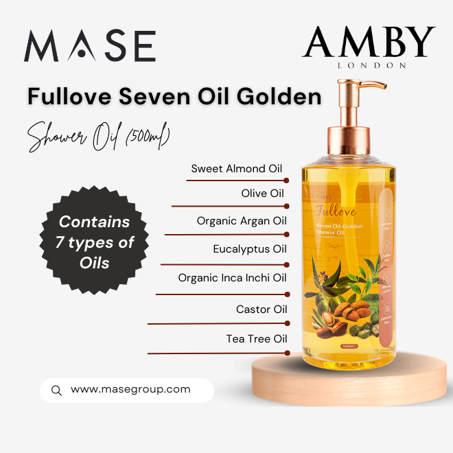 Amby London Fullove Seven Oil Golden Shower Oil - 500ml | Lazada