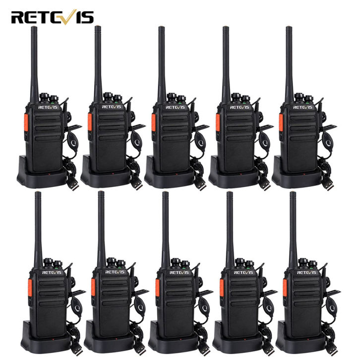 Retevis RT24 PMR446 License Free, Professional Two Way Radio 16 ...