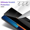 Privacy Tempered Glass Film for Xiaomi Redmi 15C 4G Smooth Full Cover ...
