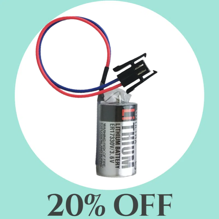 New-lithium battery Genuine TOSHIBA ER17330V Battery 3.6V for ...