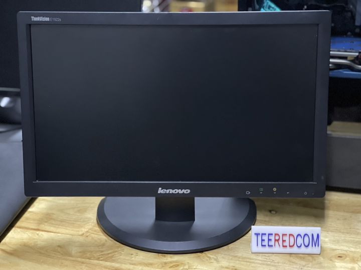 จอคอม Lenovo Monitor ThinkVision E1922swD VGA 18.5 นิ้ว LED แถมสาย สภาพ ...