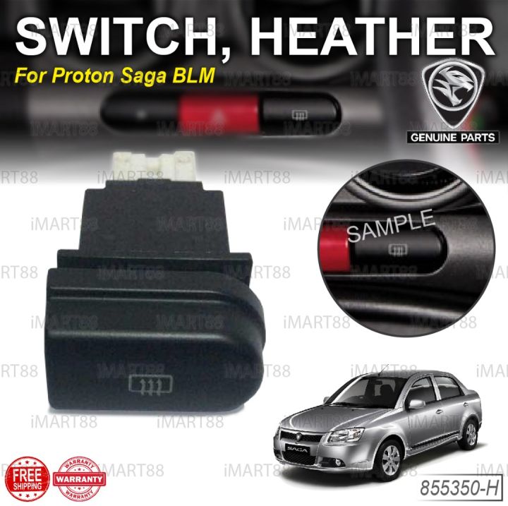 Original Proton Saga BLM Center Heater Switch Suis Tengah Panas Heat ...