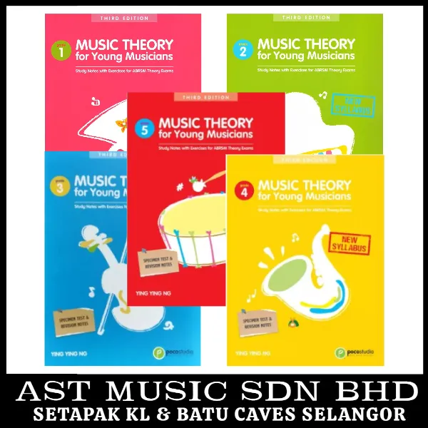 Poco Studio Music Theory for Young Musicians 3rd Edition, Grade 1 - 5 ...