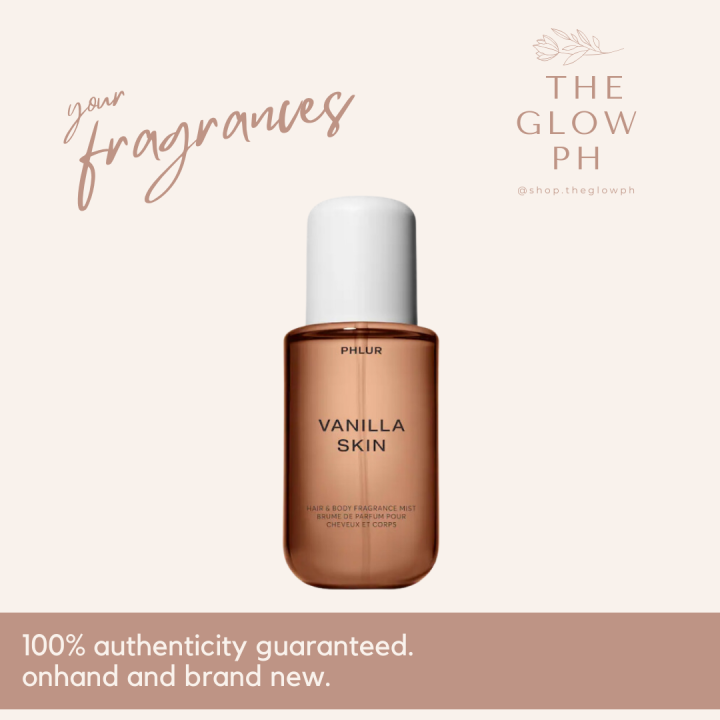 [AUTHENTIC] PHLUR Mini Vanilla Skin Body & Hair Mist 90ml | Your Fragrances at The Glow PH ...