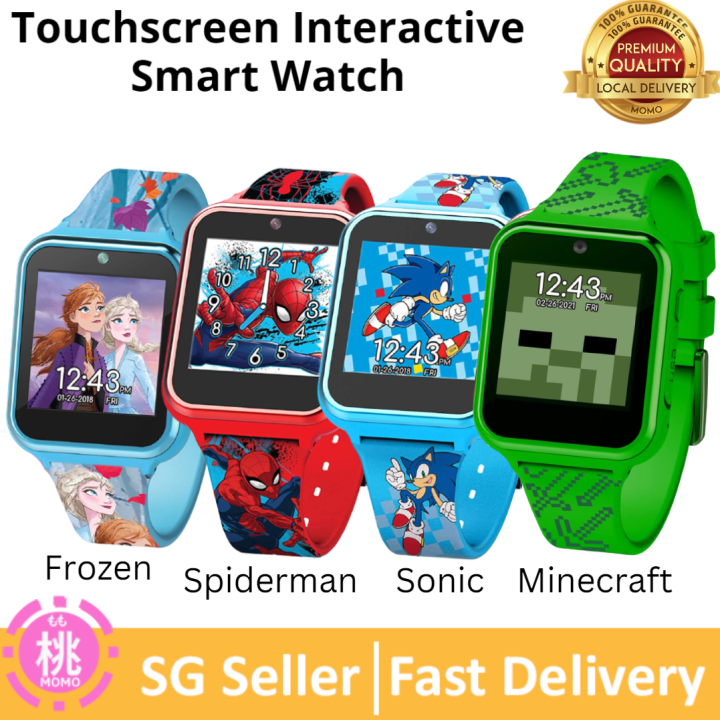 Kids Touchscreen Interactive Smart Watch , Built in Selfie-Camera, Paw ...
