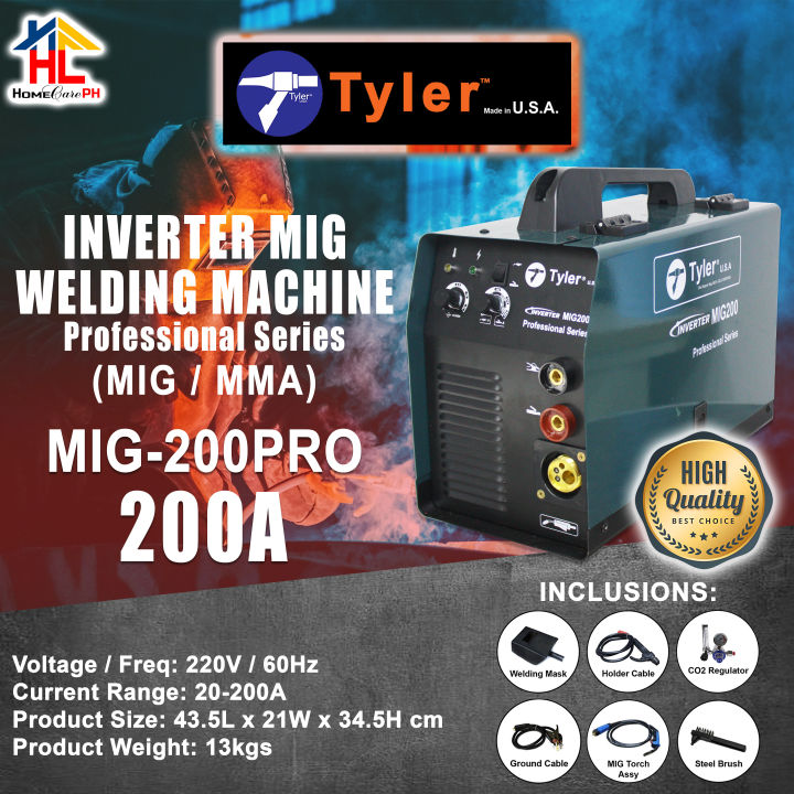 Tyler MIG -200PRO Inverter Professional Series Welding Machine | Lazada PH