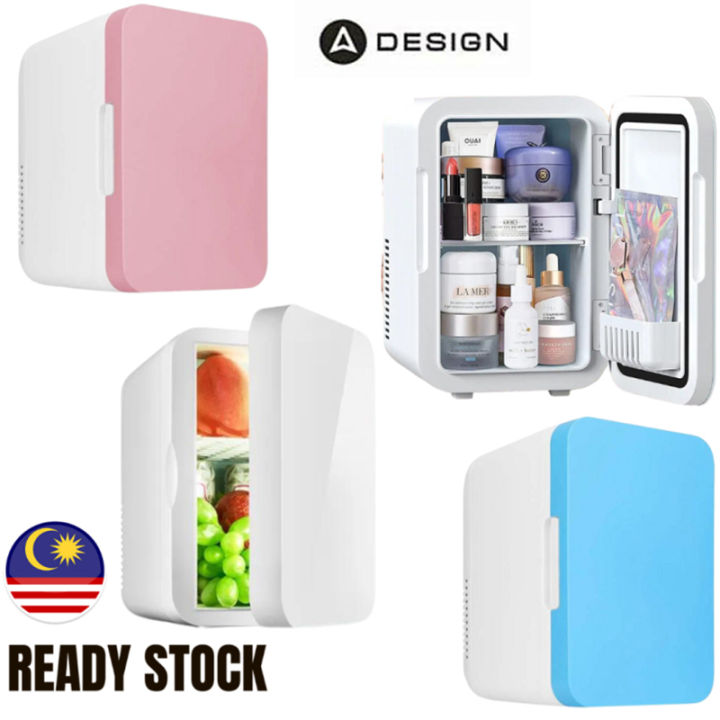 A DESIGN Fridge Mini Freezer 8L Portable Dual Use Car Home Refrigerator ...