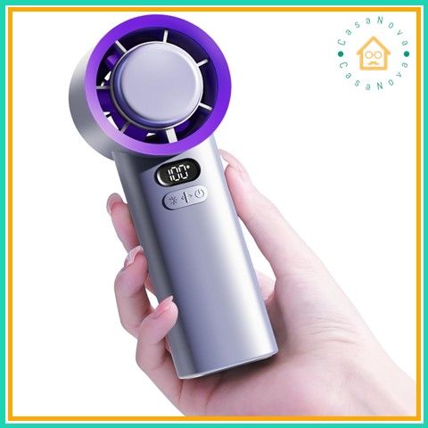 Handheld Outdoor High Speed Mini Jet Rechargeable Cooling Fan | Lazada ...