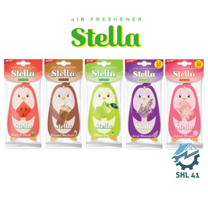 STELLA Fun 'n Fresh Car Parfume / Stella Parfum Mobil Gantung | Lazada ...