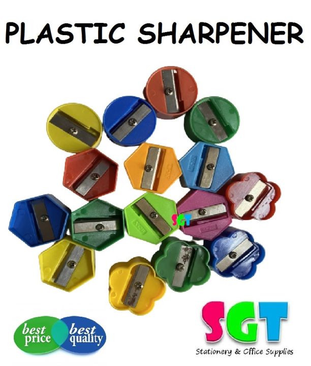 Plastic Sharpener ( Set of 4 pcs ) | Lazada
