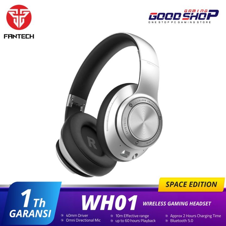 Fantech WH01 Wireless Bluetooth Space Edition - Gaming Headset | Lazada ...
