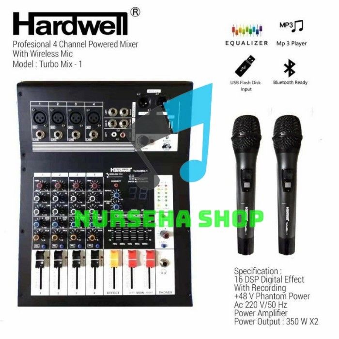 Power Mixer Hardwell Turbo Mix 1 Original | Lazada Indonesia