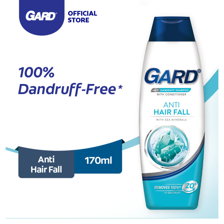Gard Anti-Dandruff ANTI-HAIR FALL Shampoo (Blue) 170mL | Lazada PH