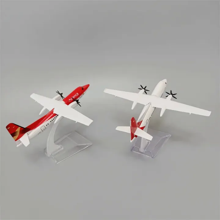 16cm Alloy Metal Air Avianca FOKKER FOK F50 Airlines Diecast Airplane ...