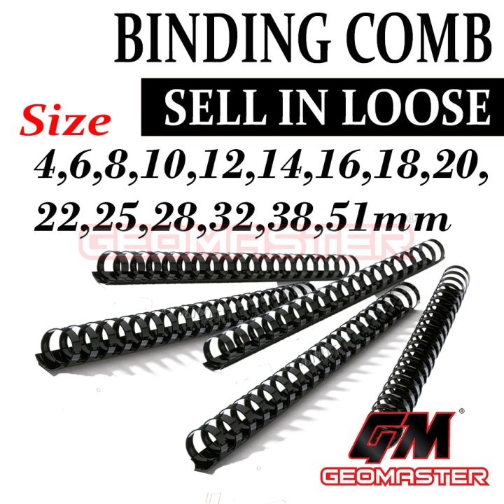 Binding Comb / Comb Binding / Comb Binder Rings / Plastic Comb Rings ...