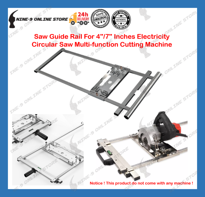 Circular Saw Guide Rail Cutting Saw Guide For 4“ 5” 7” Cutting Machine ...